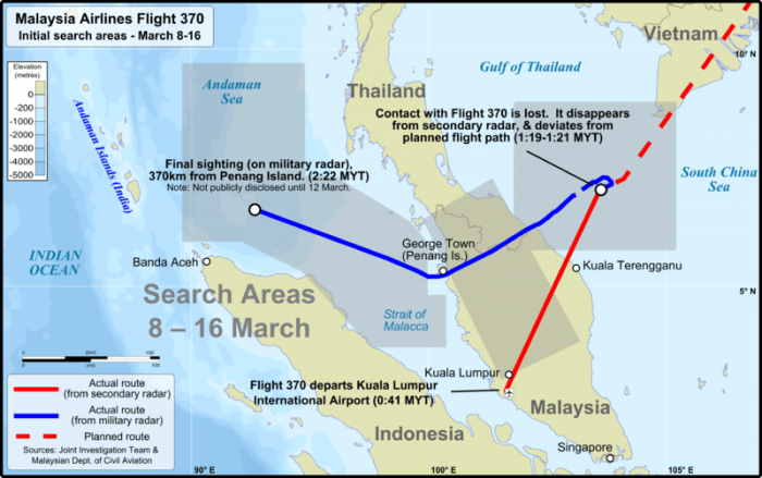 Where's the Plane? The Science Behind Malaysia Airlines 370 (MH370 ...