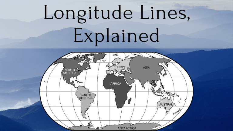 Lines Of Longitude, With Maps - Science Trends