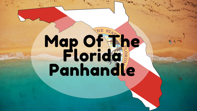 Map Of Florida Gulf Coast (Panhandle) - Science Trends