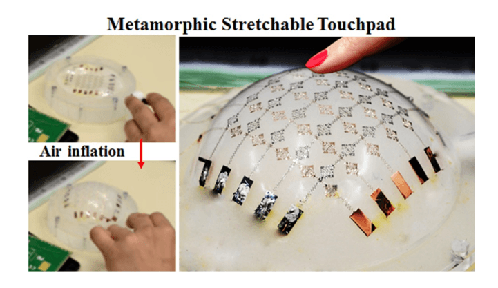 Toward A 3D Metamorphic Touchpad - Science Trends