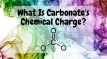 What Is The Charge Of CO3? - Science Trends